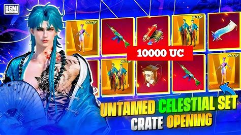 NEW LUCKIEST TIGER M Crate Opening Untamed Celestial Ultimate Set K UC PUBG MOBILE