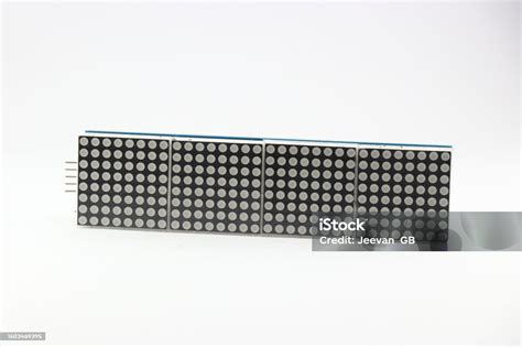 led matrix display of size 8x64 used in making different electronic