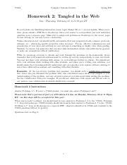 Hw2 1 Pdf CS166 Computer Systems Security Spring 2021 Homework 2 Tangled In The Web Due