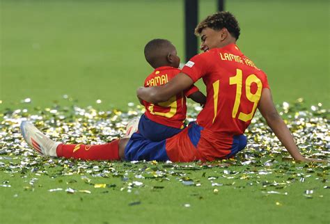 The Cutest Moment Of Lamine Yamal With His Babe Brother After Winning The Eurocup In A Few