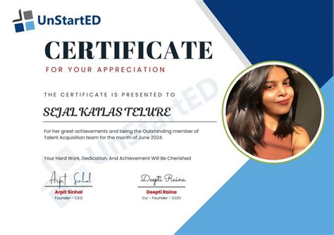 Sejal Telure On Linkedin I Am Thrilled To Announce My Achievement Of