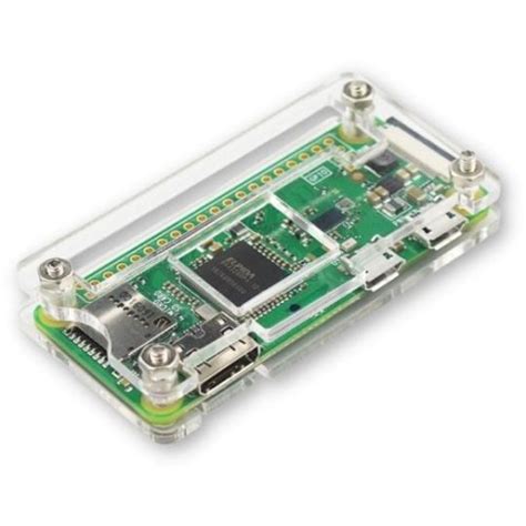 mikrobot acrylic case for raspberry pi zero