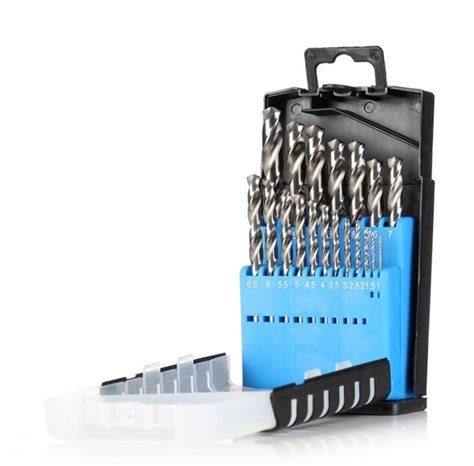 China Hss 19pc Fully Ground Drill Bits Manufacturers And Factory