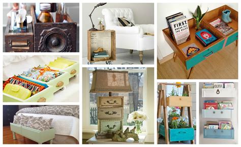 20 Creativas Ideas Para Reutilizar Tus Viejos Cajones