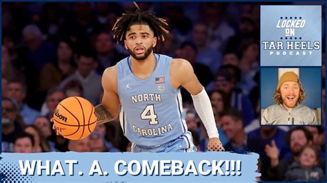 Video Locked On Tar Heels UNC Basketball Completes Comeback Vs Ohio