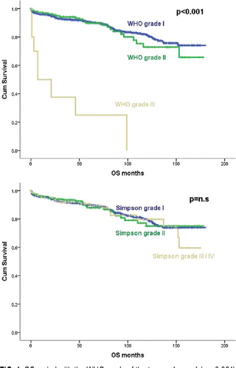 Figure 1 From The Simpson Grading Revisited Aggressive Surgery And Its