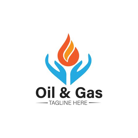 Oil And Gas Industry Logo Template Pro Vector 14722153 Vector Art At