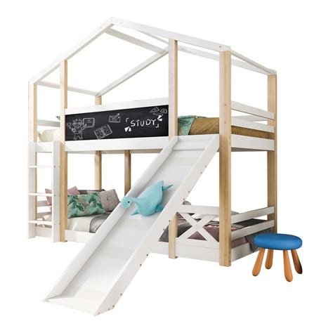 Okwish Etagenbett Kinderbett Baumhaus Hochbett Für Kinder 2x