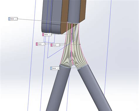 how would you build this smooth surface loft r solidworks
