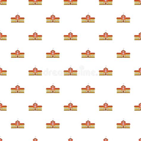 Modello Delledificio Scolastico Illustrazione Vettoriale Illustrazione Di Alto Oggetto 96601936