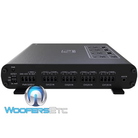 Wavtech LINK8 4 Channel Line Output Converter With AUX Input Signal Summing And Remote