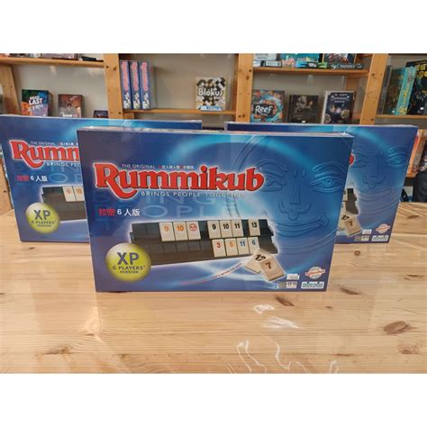 【fun樂桌遊】拉密xp六人家庭版 Rummikub Xp 6 Players 繁體中文版 正版桌遊 蝦皮購物