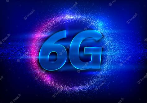 premium vector 6g new wireless internet wifi connection big data