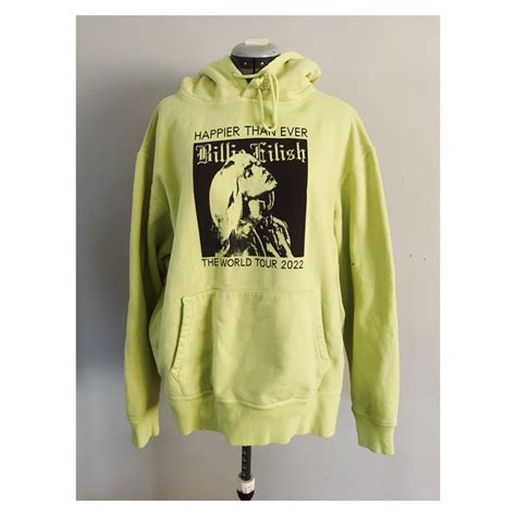 Billie Eilish Happier Than Ever World Tour Hoodie 202 Gem