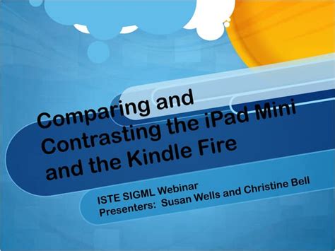 Compare And Contrast Mobile Devices Ppt