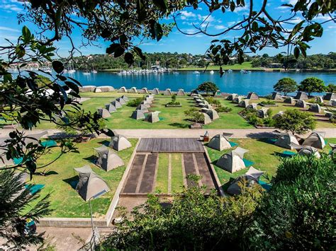 Cockatoo Island Waterfront Camping Sydney Australia Official