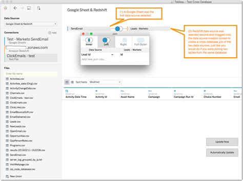 Tableau Tips Review Of New Cross Database Joins Business Analytics Blog