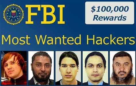 Fbi Offering 100000 Reward For Information On Most Wanted Cyber