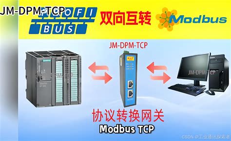 profibus dp转modbus tcp协议转换网关模块功能详解 jd dpm tcp模块 csdn博客