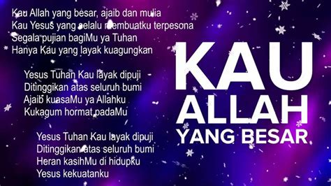 Lirik Lagu Bagi Dia Segala Pujian Angelinailclarke