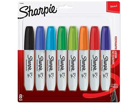 Sharpie Chisel Tip Permanent Markers