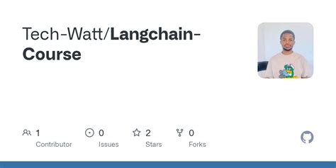 Github Tech Wattlangchain Course