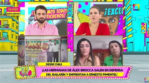Entrevista De Magaly Medina A Alex Brocca Aparece Luego De 25 Años Donde Habla De Su Relación