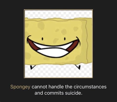 Pay Your Respects For Spongy😔 Rbattlefordreamisland