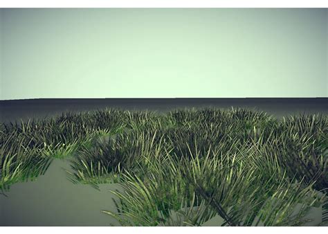 3d Model Grass Vr Ar Low Poly Cgtrader