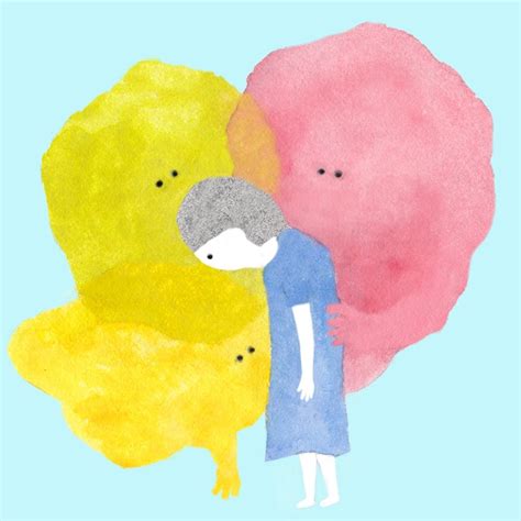 「大塚製薬エクオール、石原加受子さん心理カウンセラーの連載コラムにイラストを添」三好愛のイラスト