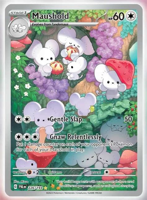 PokeGuardian On Twitter Maushold Illustration Rare Officially