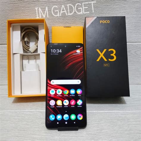Jual Xiaomi Poco X3 NFC 8 128gb Second Ex Garansi Resmi Fullset Jakarta Timur IM Gadget ID