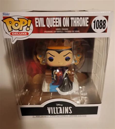 Funko Pop Deluxe Disney Villains Evil Queen On Throne For Sale
