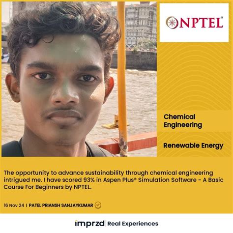 Priansh Patel On Linkedin Nptel