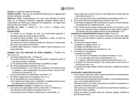 La Labor Del Mentor Cristiano Pdf Gracia Divina Teología