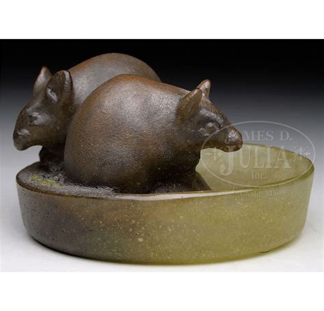 Almeric Walter Pate De Verre Dish