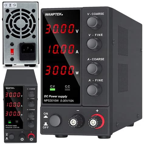 Regulowany ZASILACZ LABORATORYJNY DC PRECYZYJNY 30V 10A 300W REGULATOR
