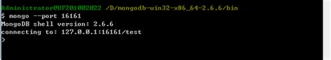 Mongodb在windows安装以及基本命令操作windows下的mongo命令行怎么出来 Csdn博客