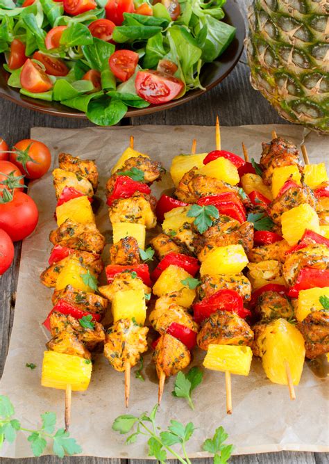 Teriyaki Chicken Pineapple Kabobs Artofit