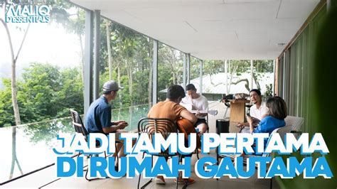 Madjournal Jadi Tamu Pertama Di Rumah Gautama Youtube