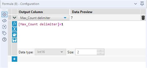 alteryx macros example 2 finding number of columns for text to