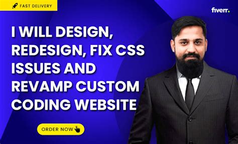 Design Redesign Customize Fix Css Issues And Revamp Custom Coding Website By Masoodarsalan29