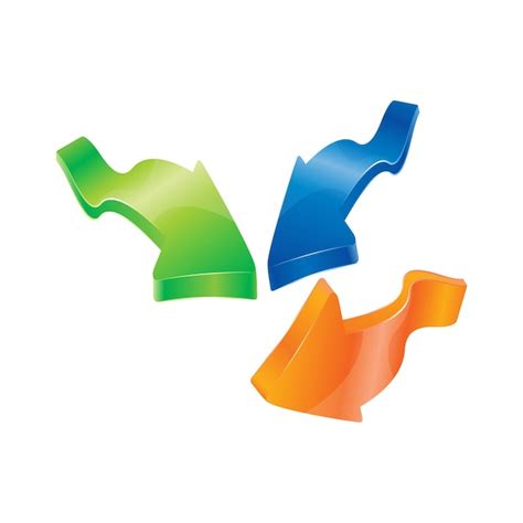 premium vector 3d arrow icon creative vector design 4