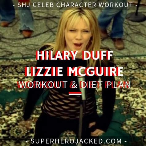 Hilary Duff Workout Routine And Diet Plan Updated