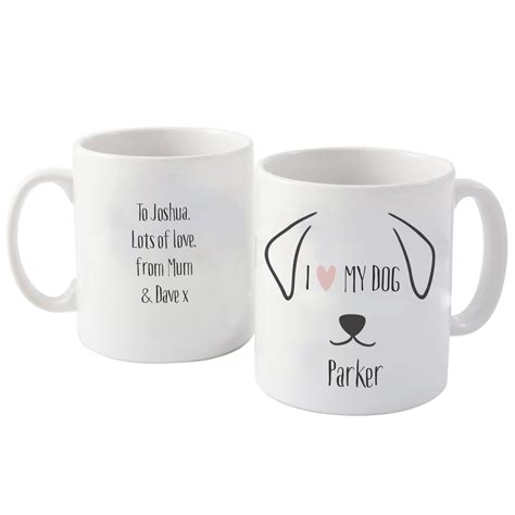 Personalised Dog Features Mug Foryouie