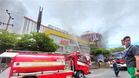 Suzuya Mall Dua Kali Terbakar Kapolresta Banda Aceh Penyebab