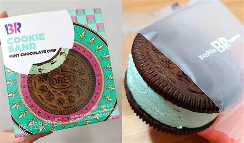 오레오x민초 아이스크림 조합으로 해외서 난리 난 배라 신상 민트 초코칩 쿠키 샌드 네이버 포스트