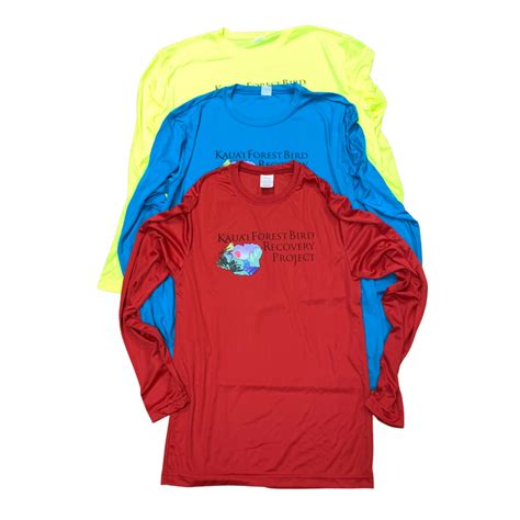 Kauai Forest Bird Recovery Project Dri Fit Long Sleeve Official Kaua