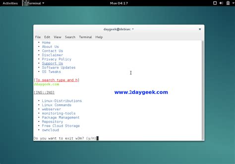 Linux Web Browsers