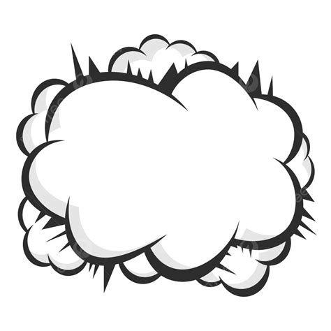 Comic Boom Speech Bubble Vector Illustration Comic Speech Boom